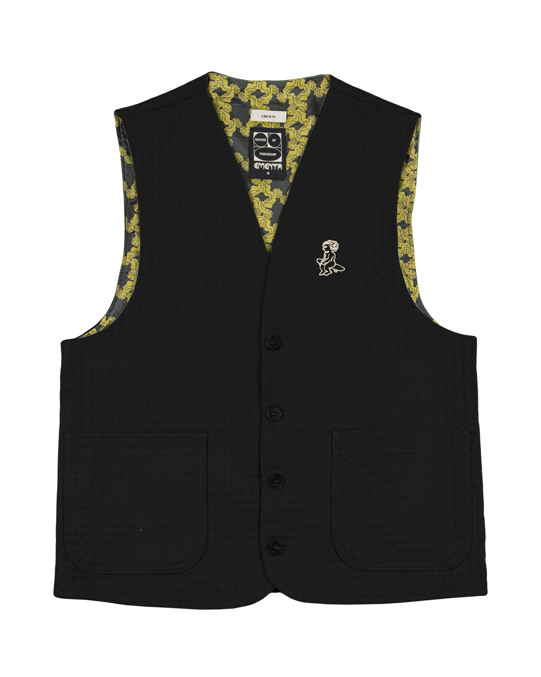 Ribbed Twill Vest
