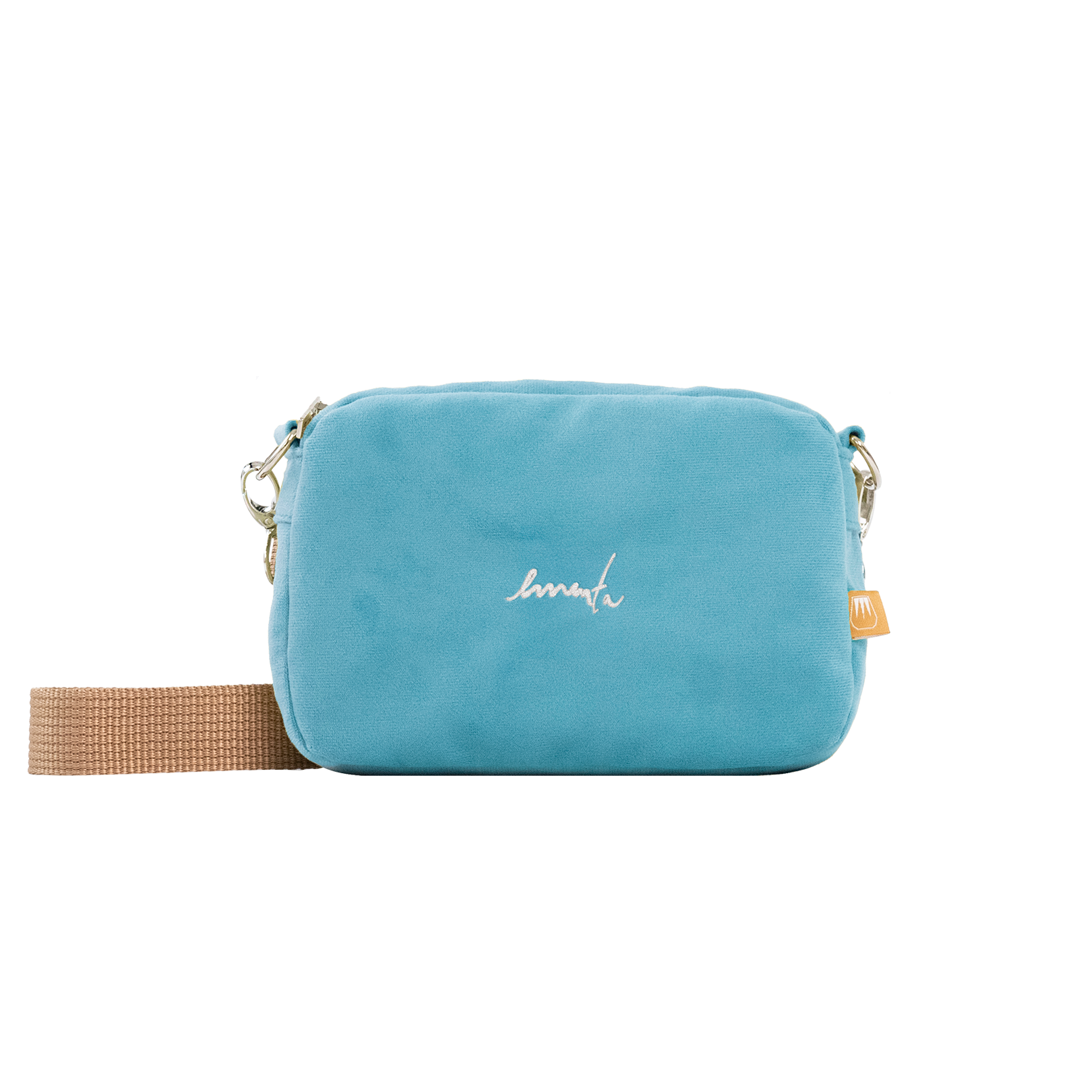 Fluffy Signature Velvet Shoulder Bag